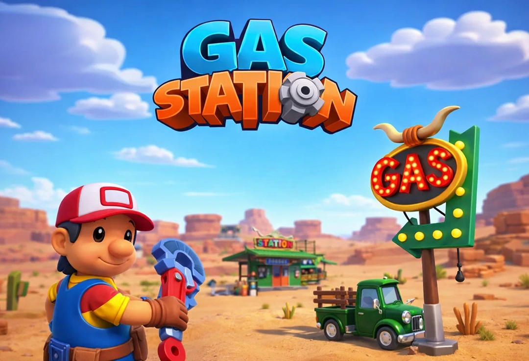 Gas Station Game Online | Play at YupGames