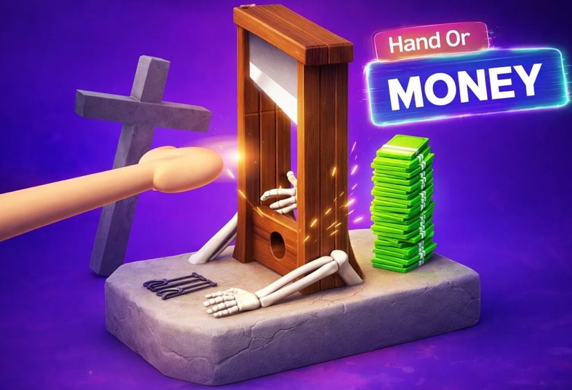 Hand Or Money Game Online | Play At YupGames