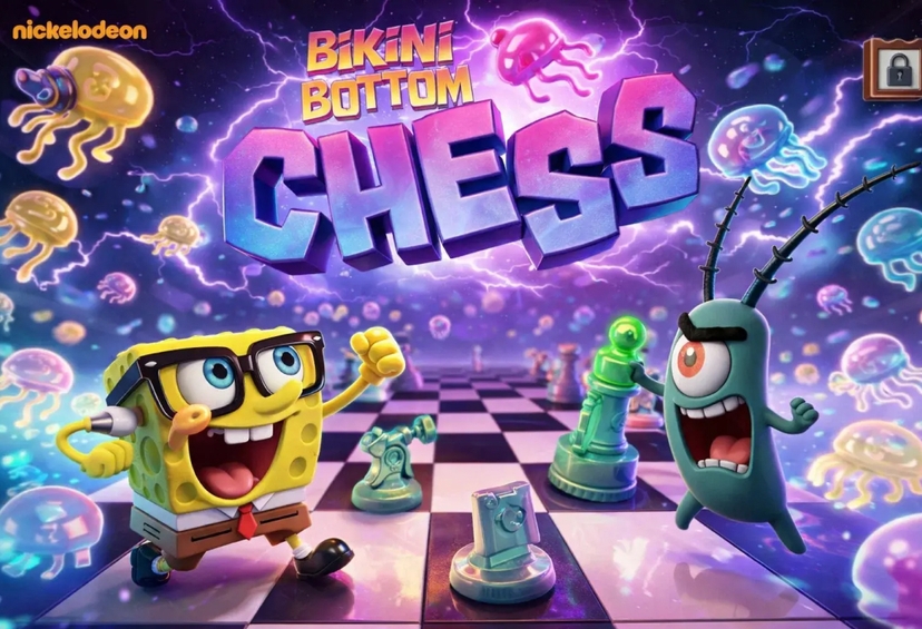 Bikini Bottom Chess Unblocked Game | Yupgames