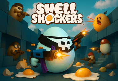 Shell Shockers Unblocked — Egg FPS Shooter | YupGames