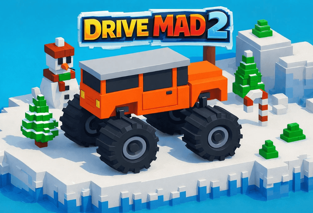 Drive Mad 2 Unblocked - Balance & Race Physics Game | YupGames