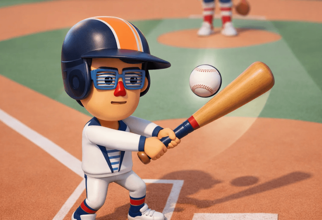 Flat Baseball — One Tap Baseball Game | YupGames